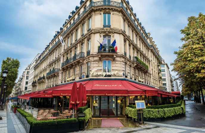Le classement des meilleurs restaurants des Champs-Élysées